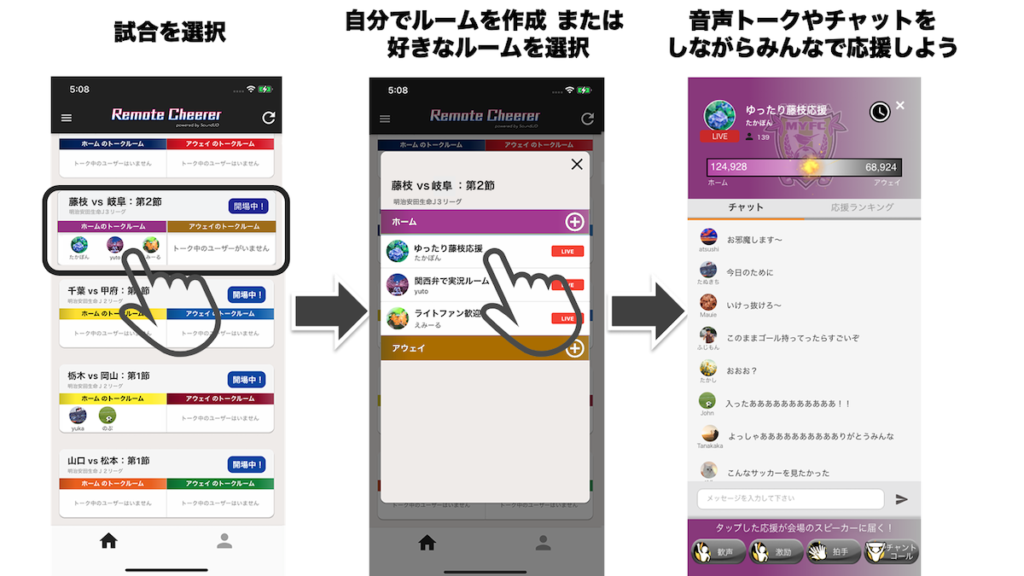 【3/21(日)岐阜戦】リモート応援が楽しめるスマホアプリ『Remote Cheerer』導入のお知らせ | 藤枝MYFC