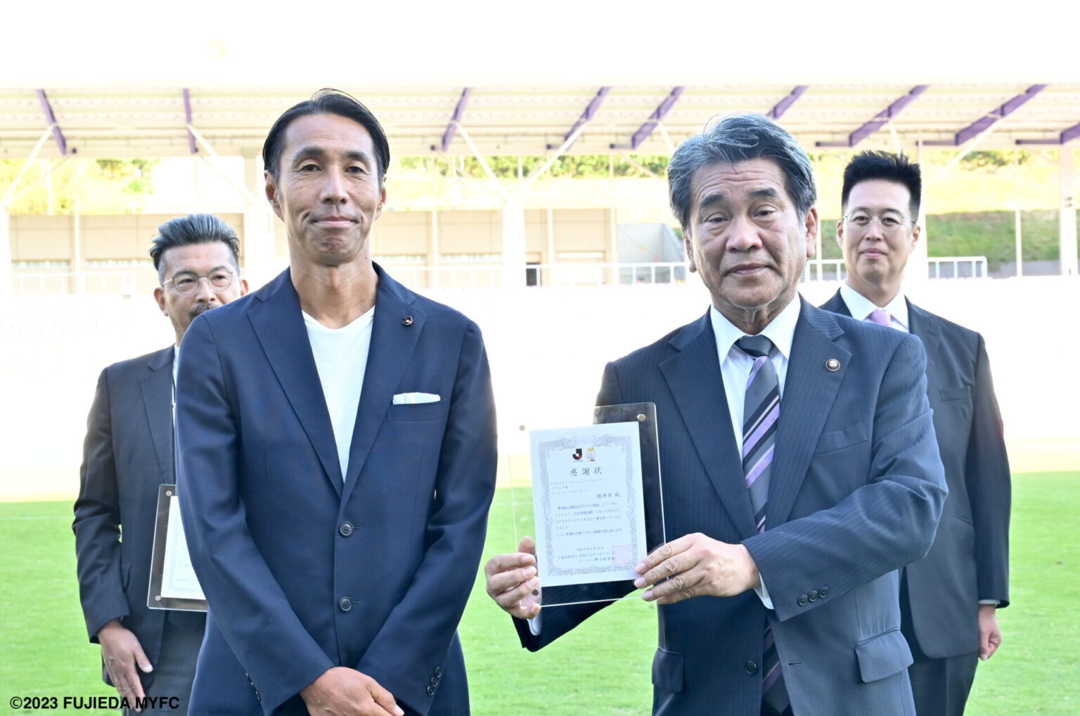 10/28(土) 2023Jリーグシャレン！アウォーズ「パブリック賞」受賞式 | 藤枝MYFC