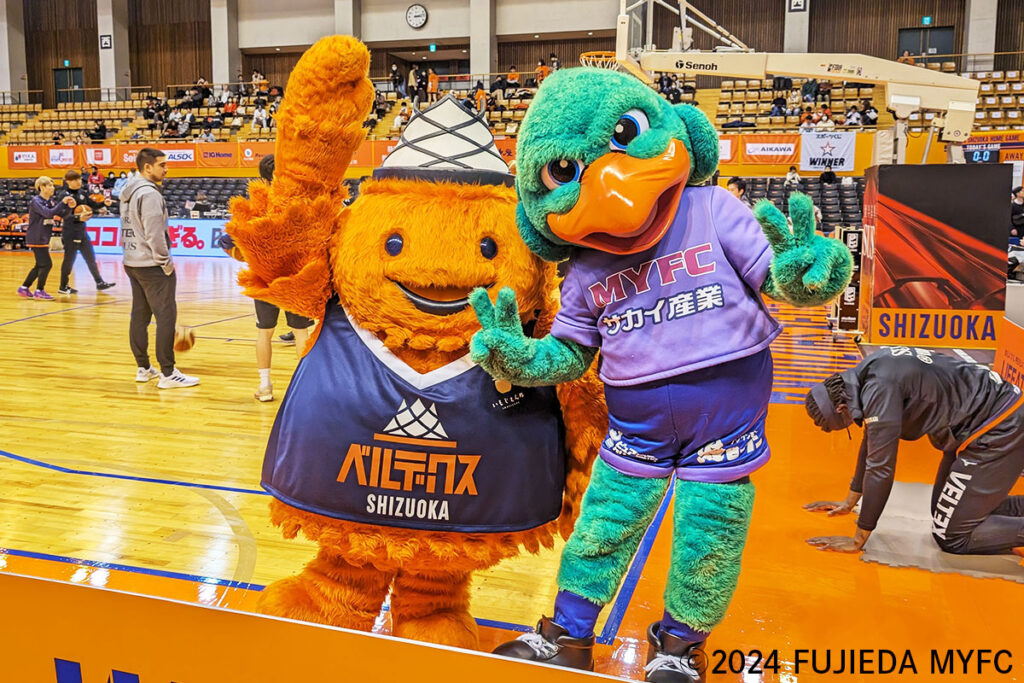 2/3(土)・4(日) B.LEAGUE B2 ベルテックス静岡 イベント参加 | 藤枝MYFC