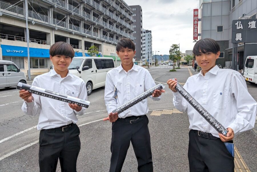 4/23(火) 島田商業高校サッカー部 合同ポスター配布 | 藤枝MYFC