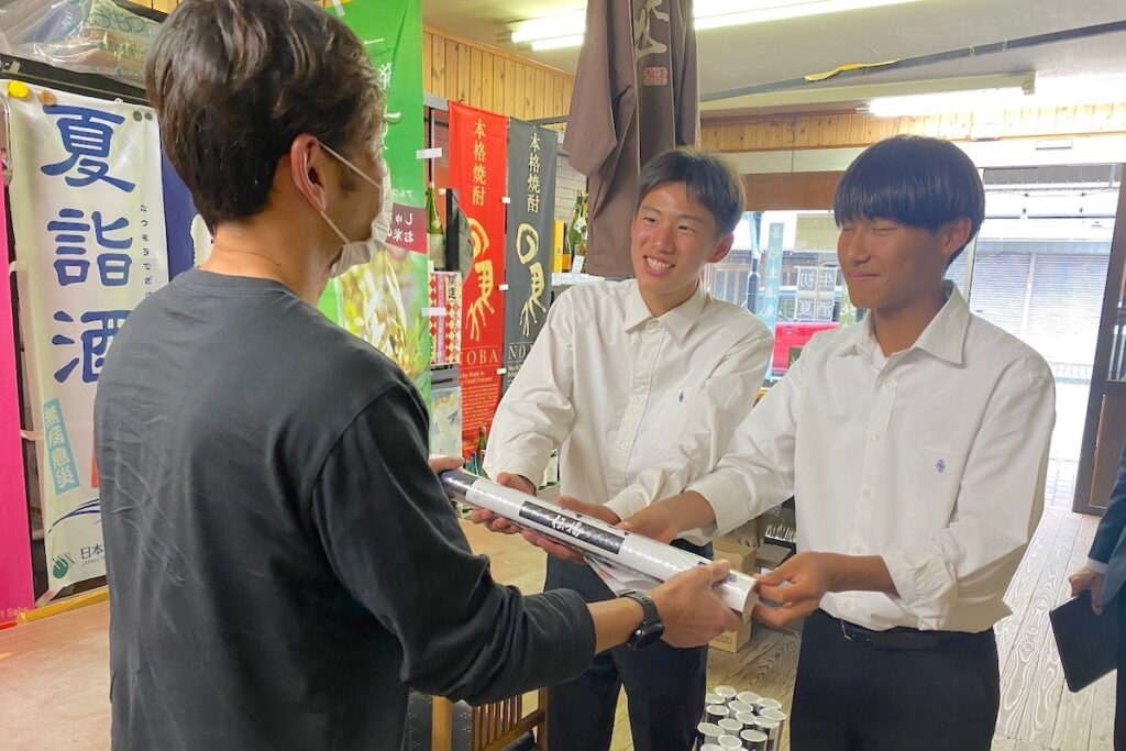 4/23(火) 島田商業高校サッカー部 合同ポスター配布 | 藤枝MYFC