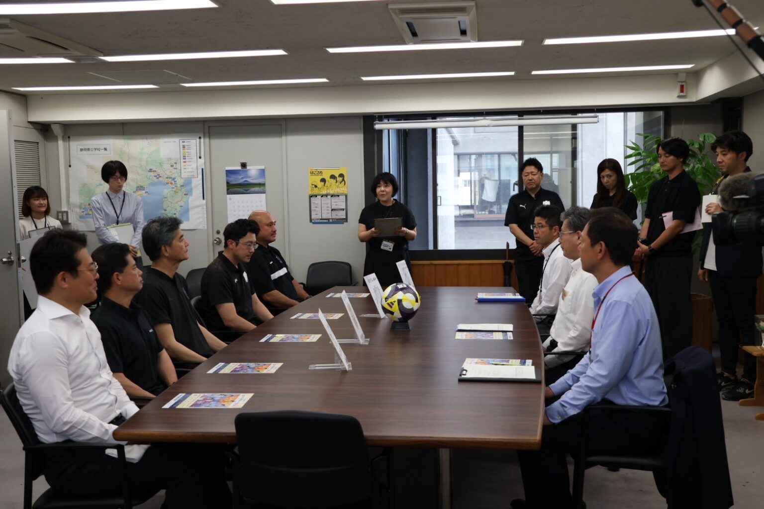 【レポート】6/10(火)「ふじのくにスポーツふれあいパスポート」静岡県教育委員会表敬訪問 | 藤枝MYFC