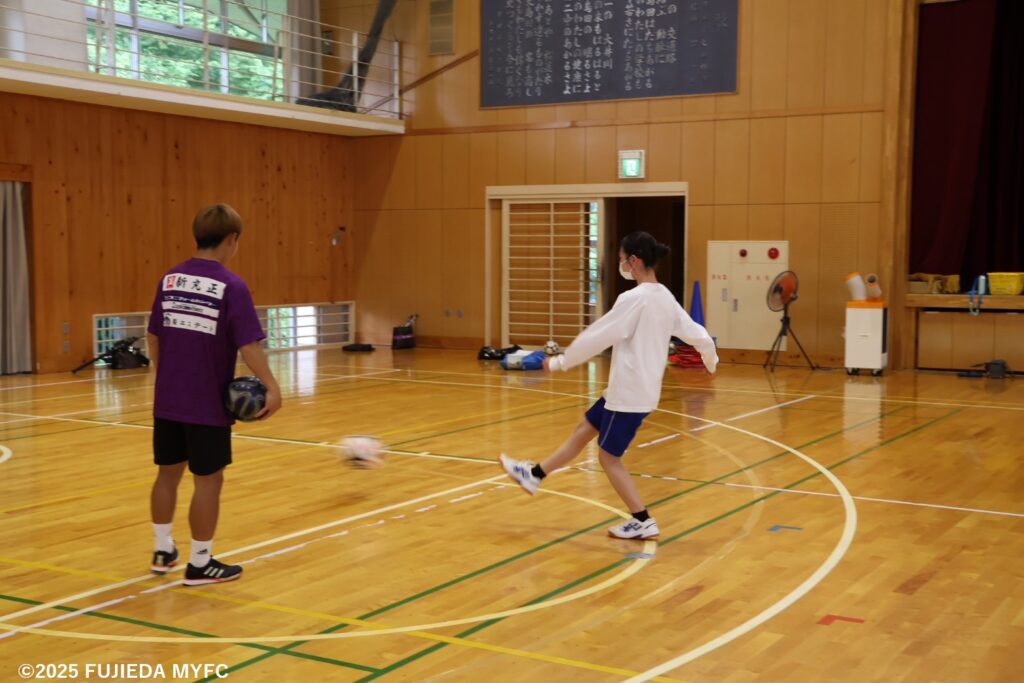 【レポート】6/26(木)金子翔太選手 学校訪問 ＠島田市立島田第二中学校 | 藤枝MYFC
