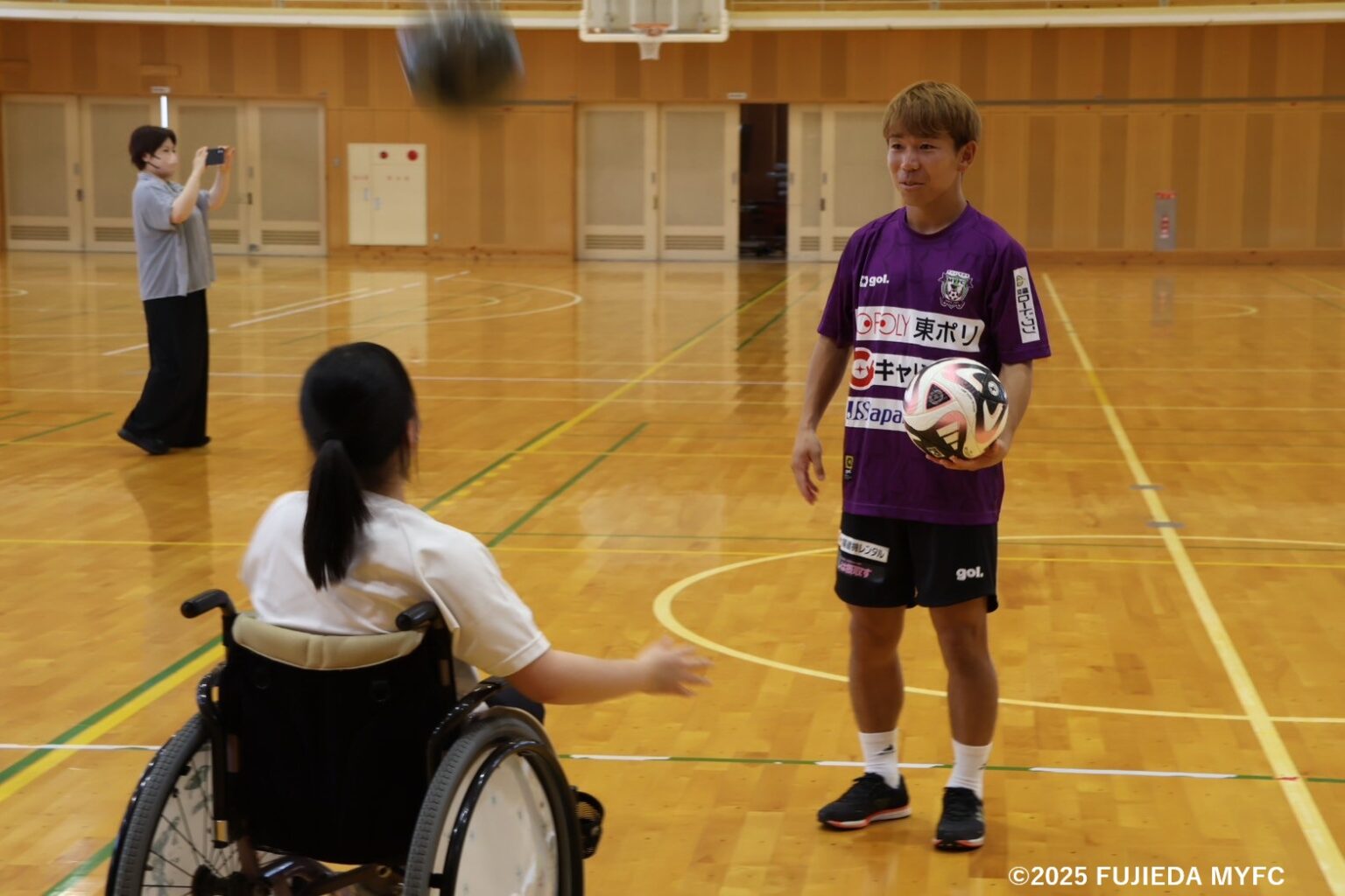 【レポート】6/26(木)金子翔太選手 学校訪問 ＠島田市立島田第二中学校 | 藤枝MYFC