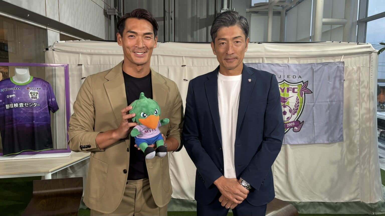 10/31(金) 静岡朝日テレビ『スポーツパラダイス』スペシャル対談企画 | 藤枝MYFC